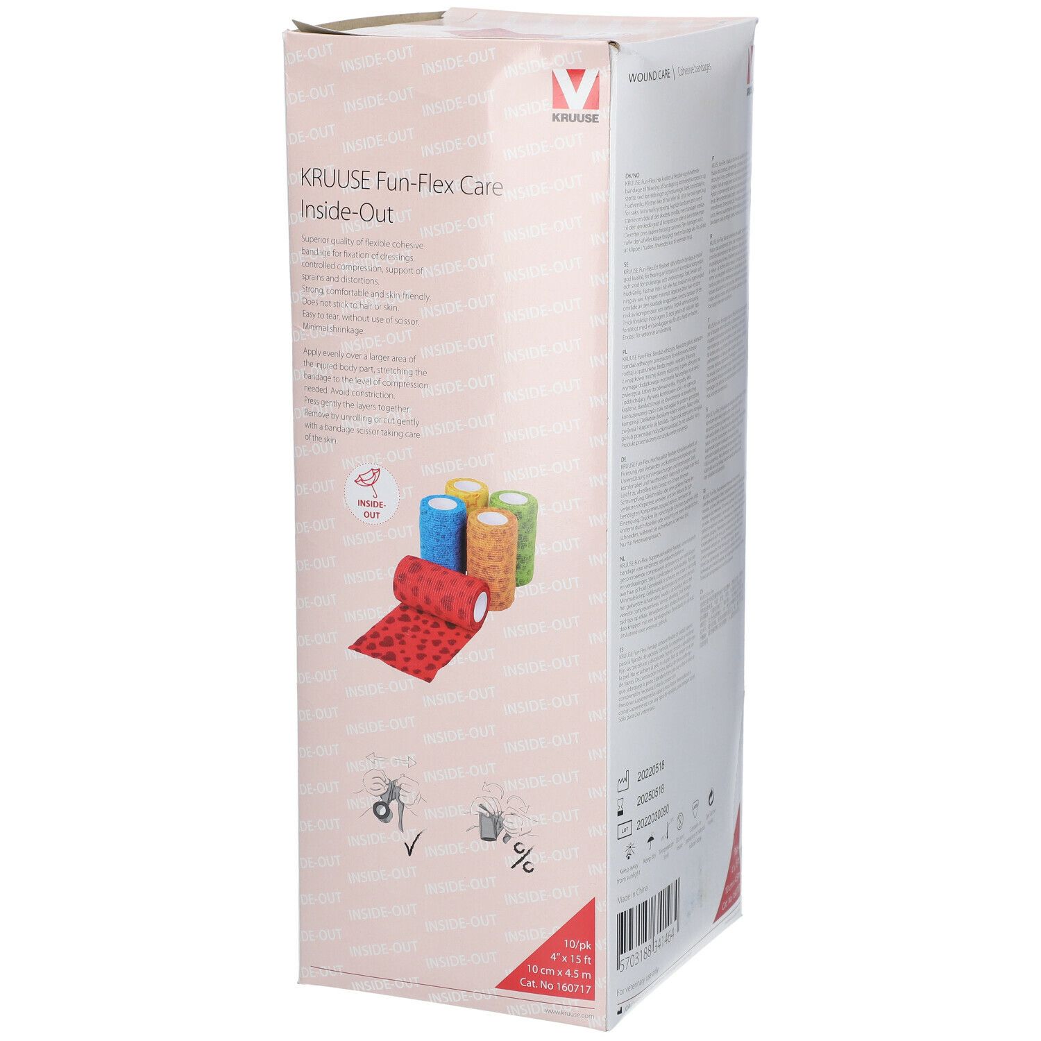 KRUUSE Fun-Flex Care 10 cm x 4,5 m 10 St - Shop Apotheke
