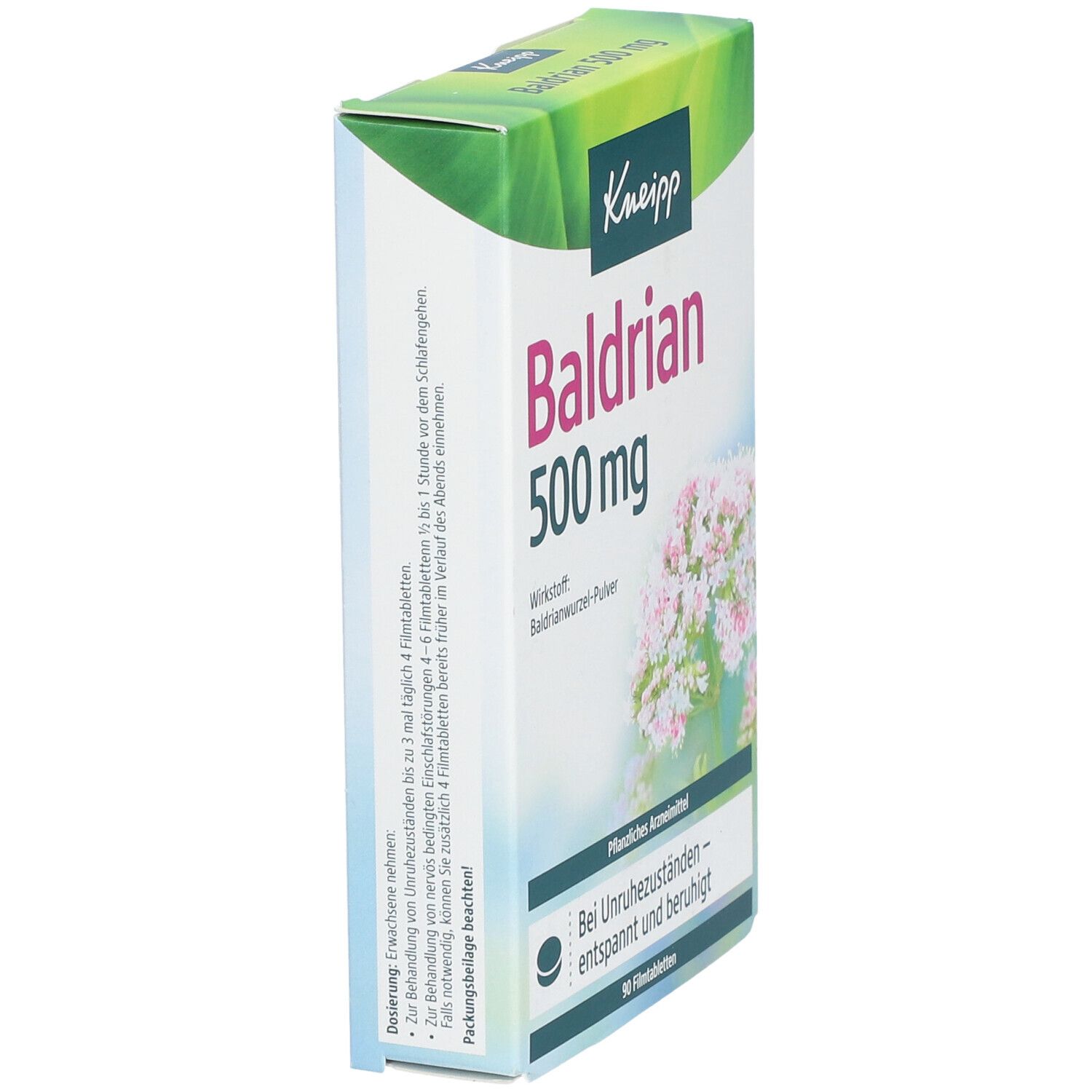 Kneipp® Baldrian 500 mg 90 St - Shop Apotheke