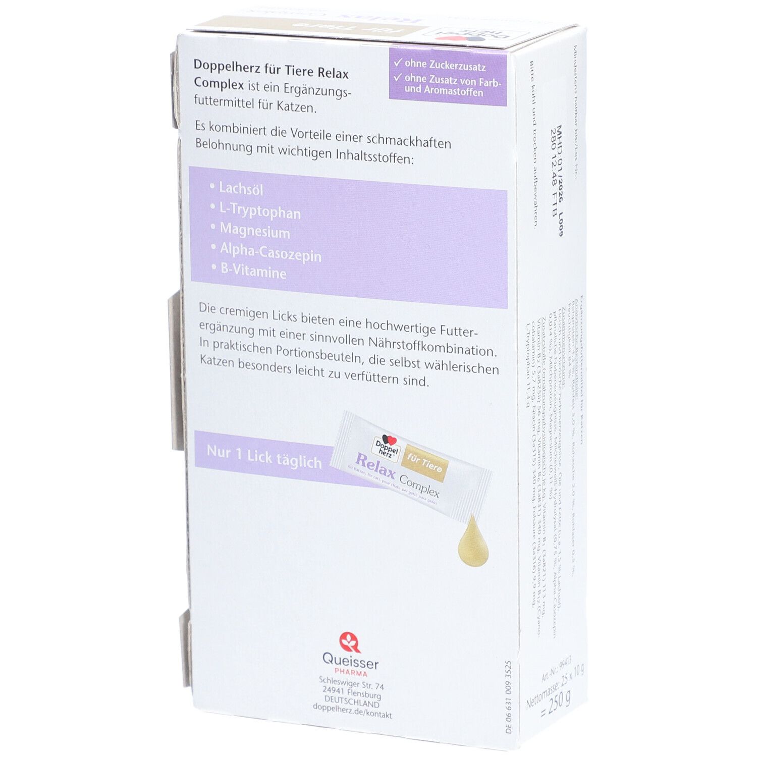 Doppelherz® Relax Complex für Katzen 25x10 g - Shop Apotheke