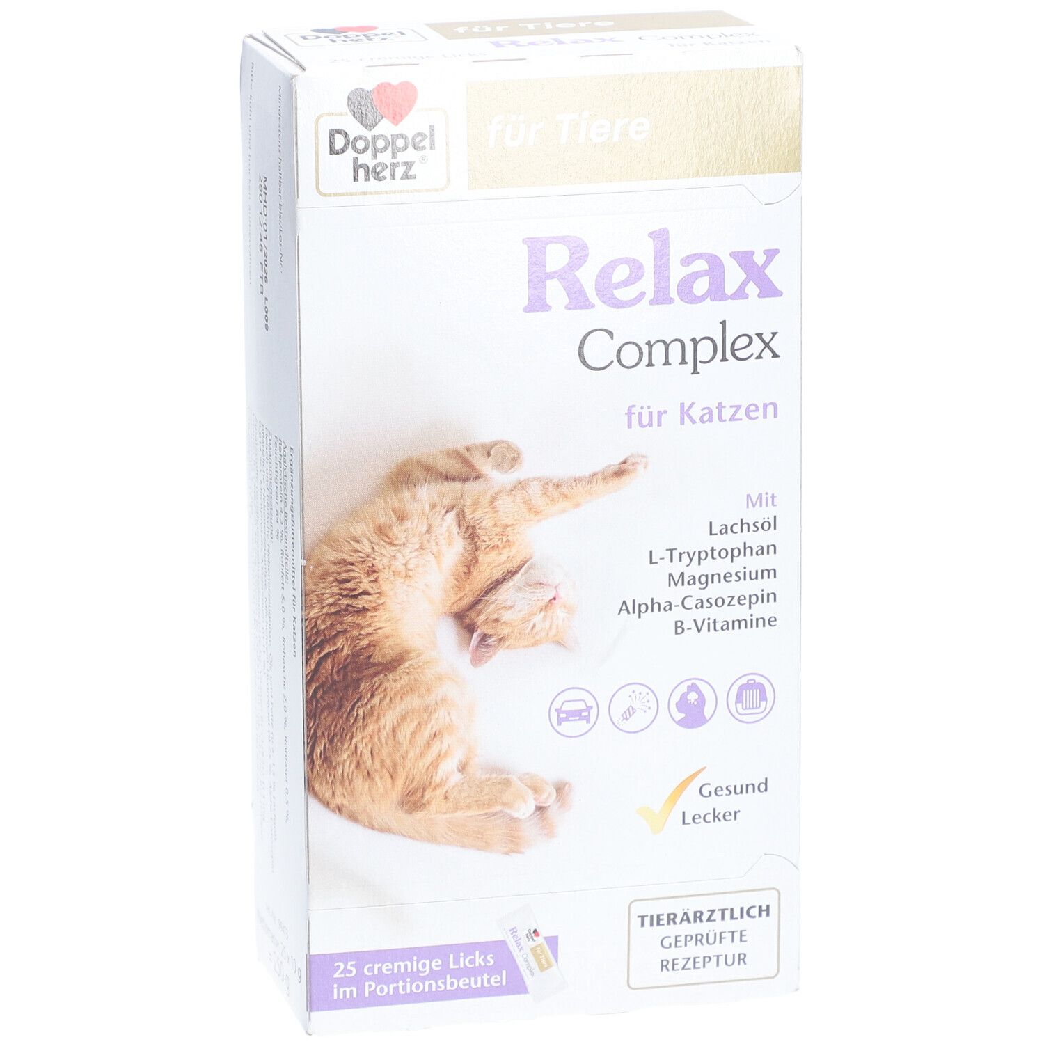 Doppelherz® Relax Complex für Katzen 25x10 g - Shop Apotheke
