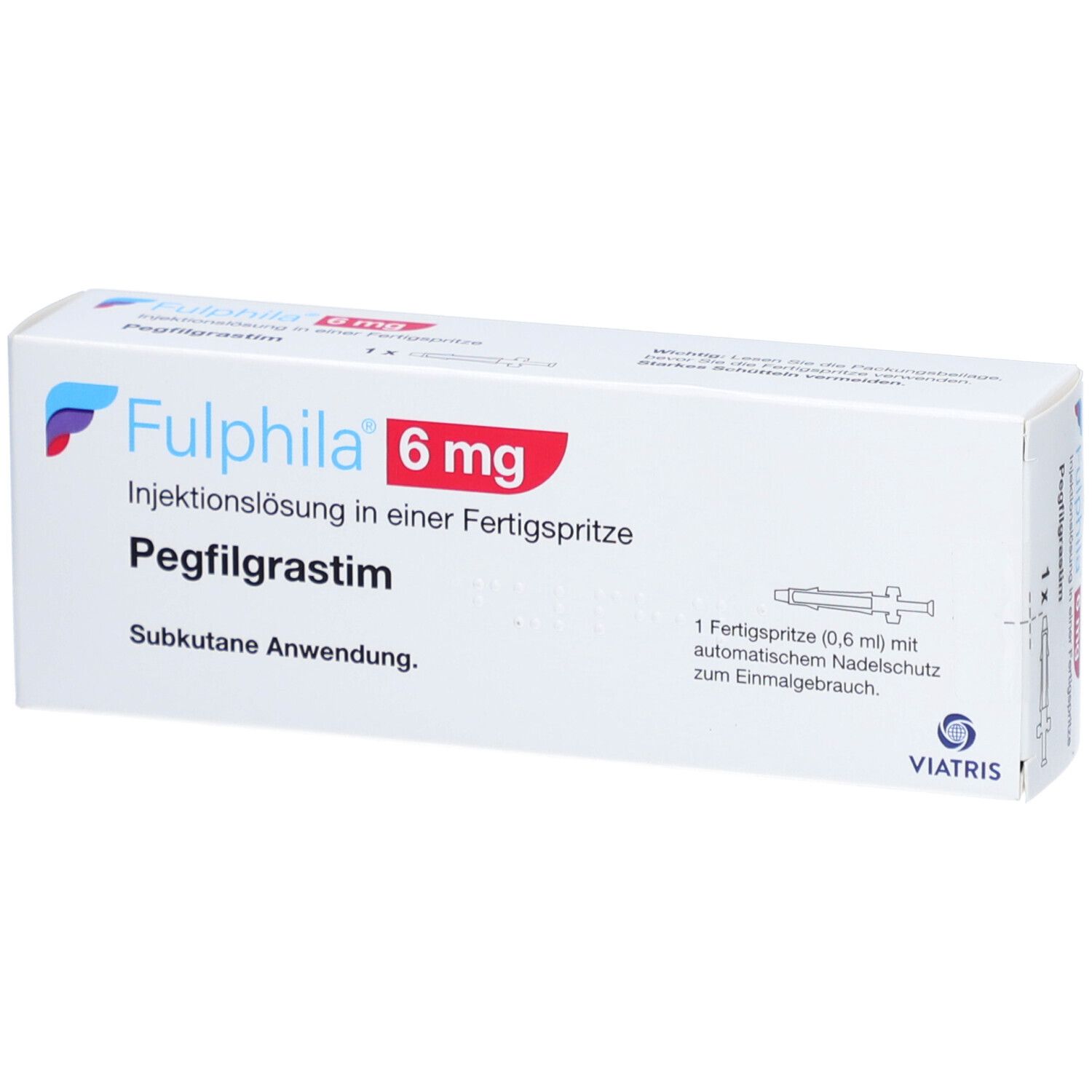 FULPHILA 6 mg Inj.-Lsg.Fertigspr.m.autom.Nadels. 1 St mit dem E-Rezept ...