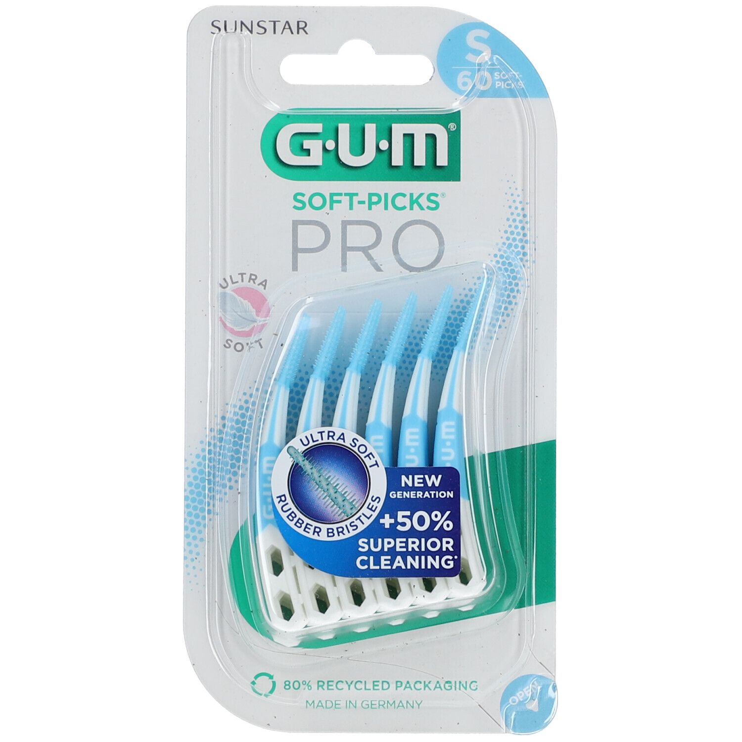 GUM® SOFT-PICKS® Pro Small Interdentalbürsten 60 St - Shop Apotheke