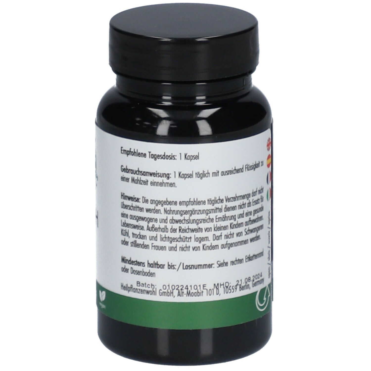 GREEN NATURALS NADH vegan hochdosiert 60 St - Shop Apotheke