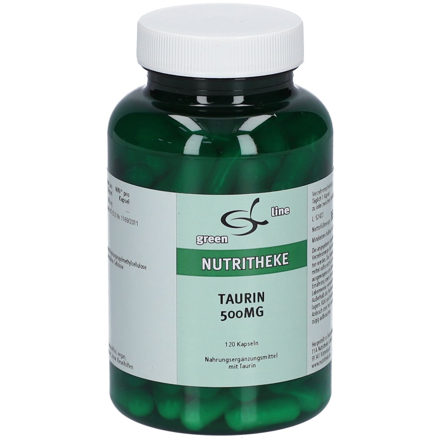 green line TAURIN 500 mg 120 St - Shop Apotheke