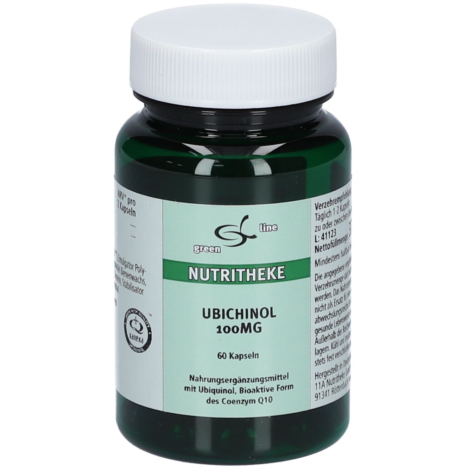 green line NUTRITHEKE UBICHINOL 100 mg 60 St - Shop Apotheke