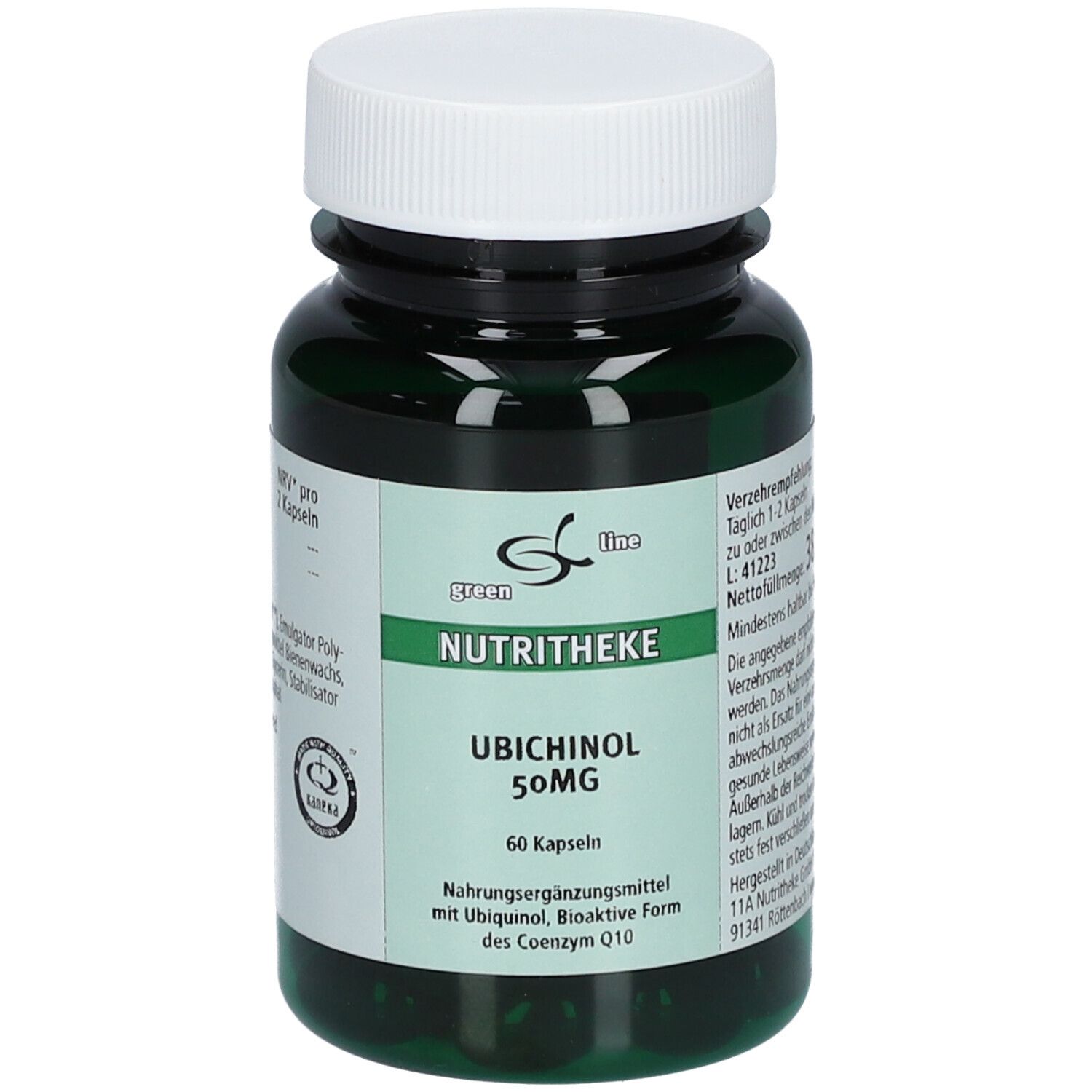 green line NUTRITHEKE UBICHINOL 50 mg 60 St - Shop Apotheke