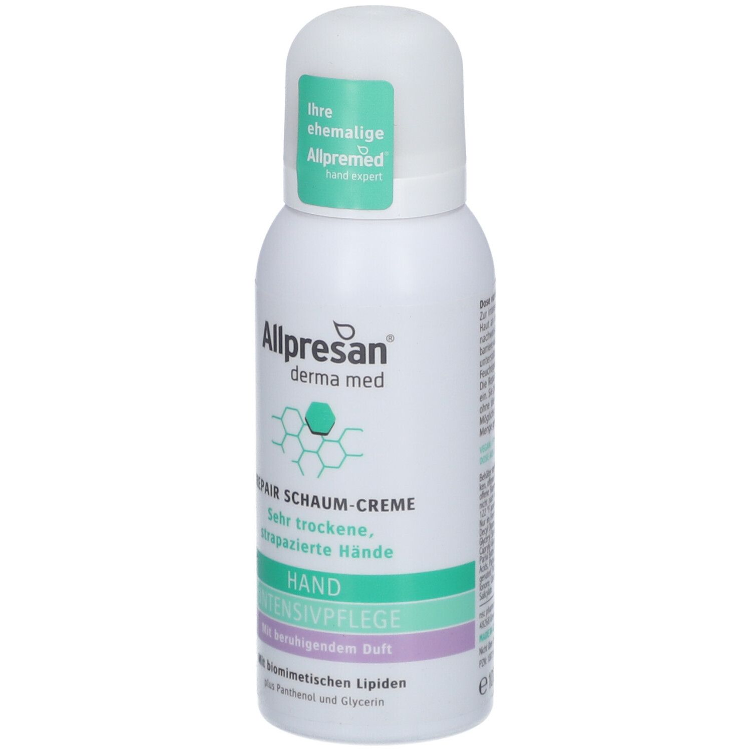 Allpresan Derma med HAND INTENSIVPFLEGE Repair Schaum-Creme 100 ml ...