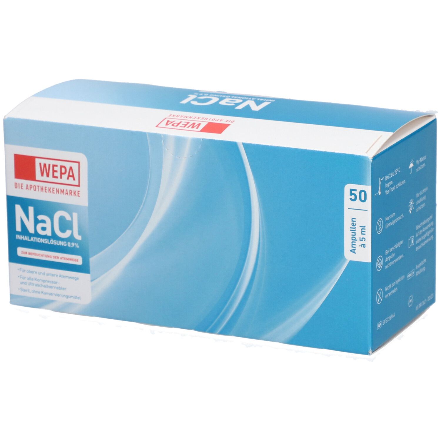 WEPA NaCl Inhalationslösung 50x5 ml - Shop Apotheke