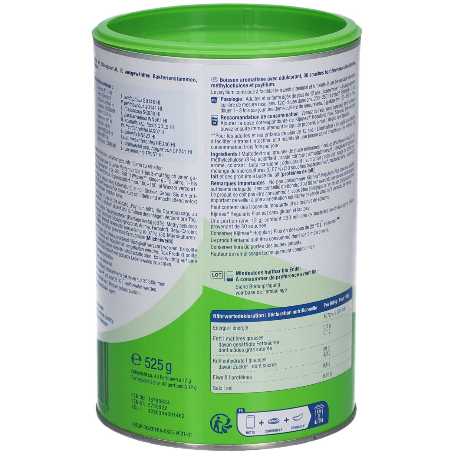 Kijimea® Regularis Plus 525 g - Shop Apotheke