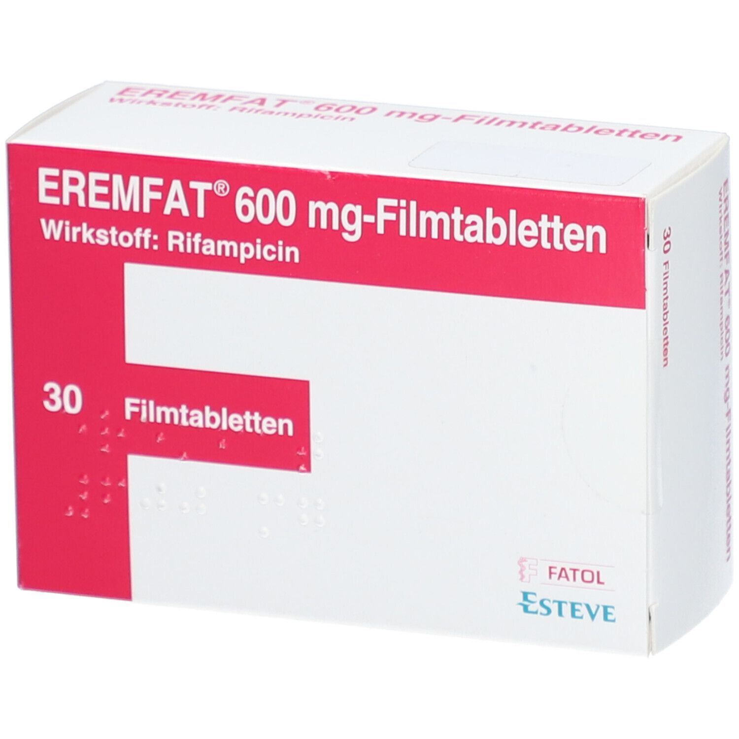 EREMFAT 600 mg Filmtabletten 30 St mit dem E-Rezept kaufen - Shop Apotheke
