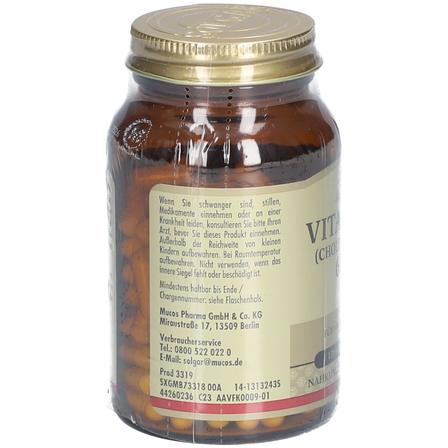 SOLGAR® Vitamin D3 600 IU 120 St - Shop Apotheke