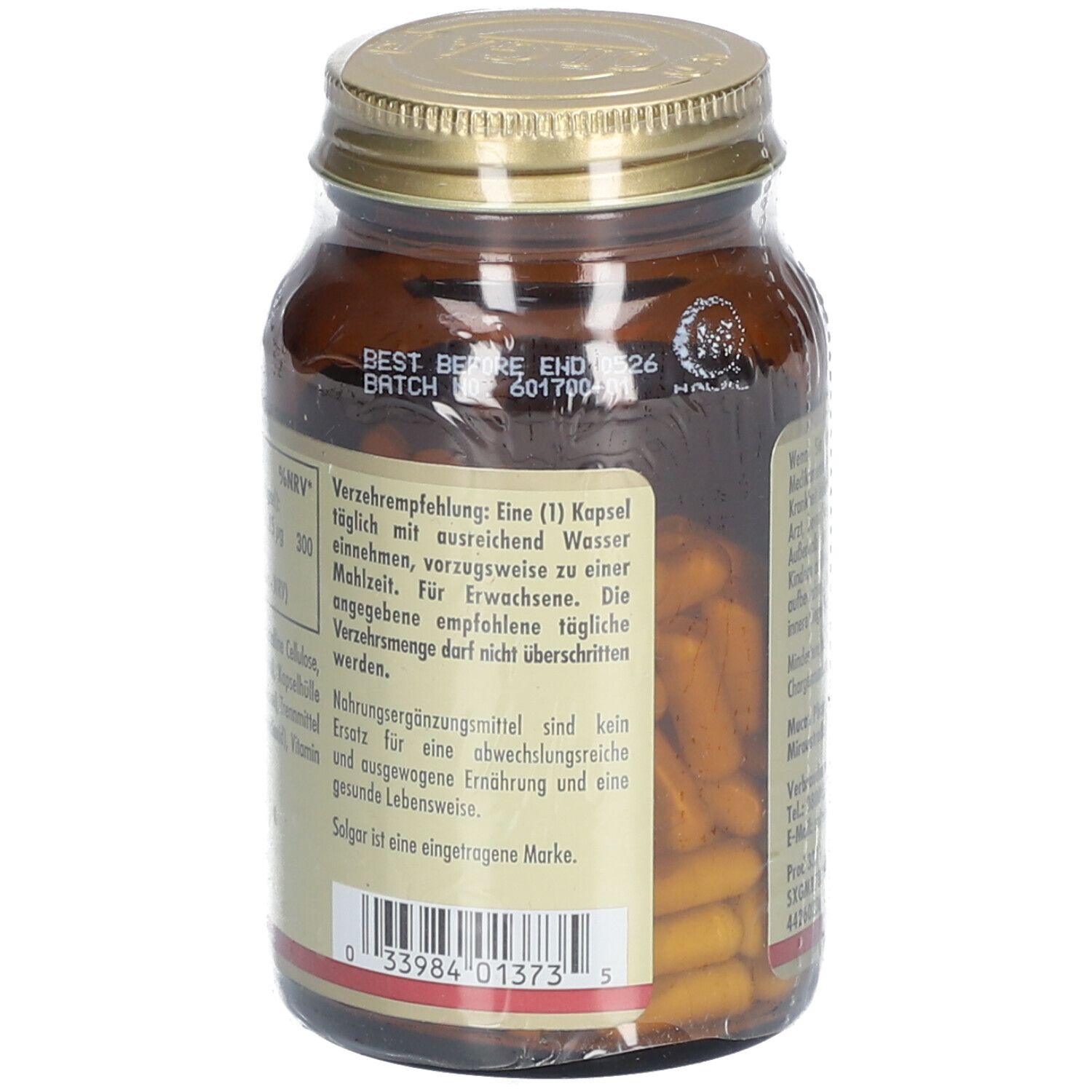 SOLGAR® Vitamin D3 600 IU 120 St - Shop Apotheke