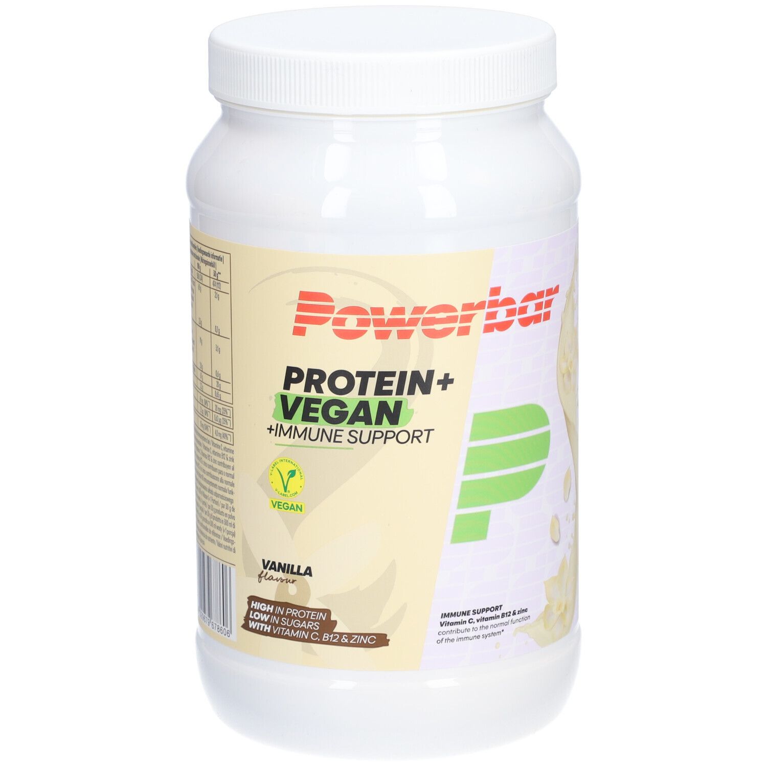 Powerbar® Protein + Vegan Immune Support Pulver Vanilla 570 g - Shop ...