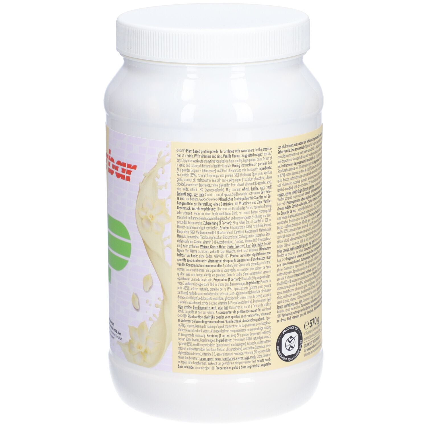 Powerbar® Protein + Vegan Immune Support Pulver Vanilla 570 g - Shop ...