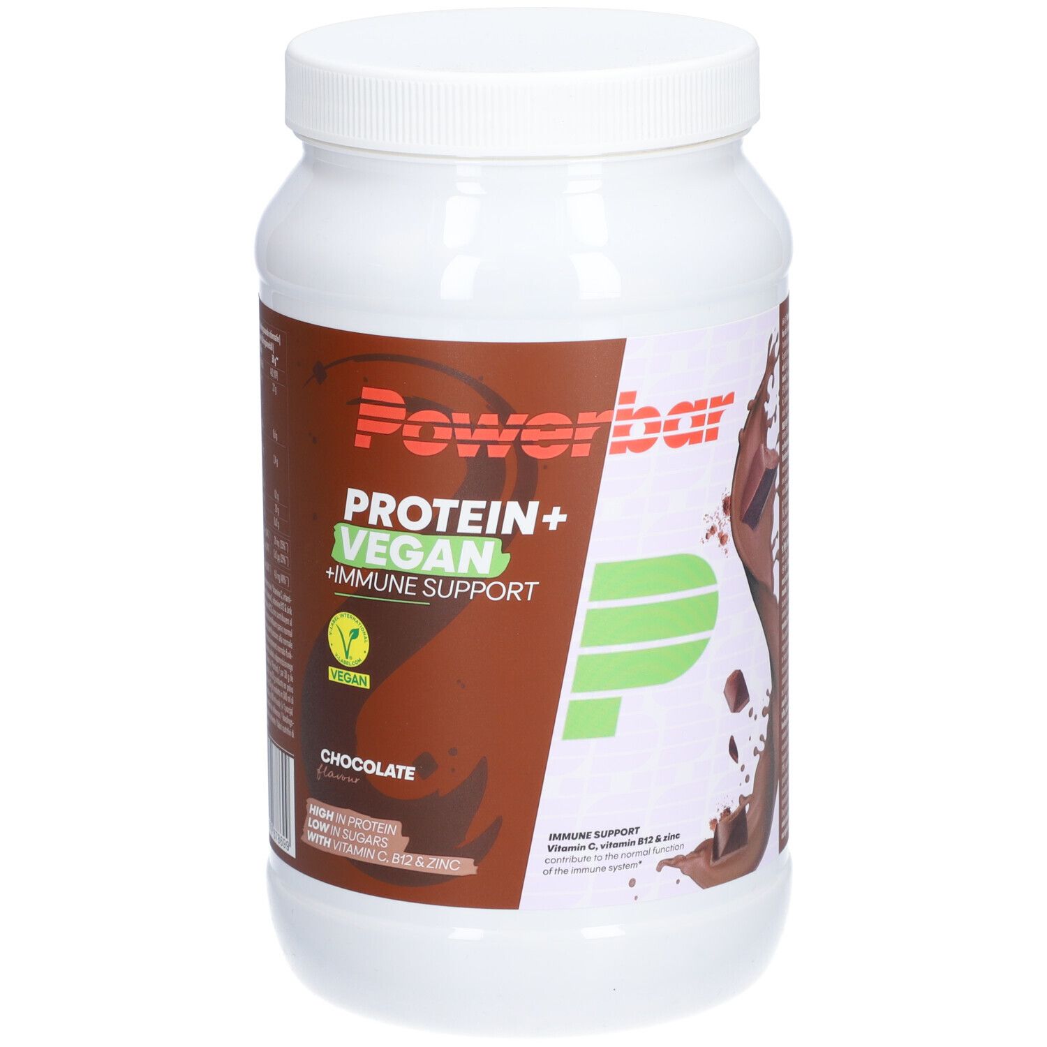 Powerbar® Protein + Vegan Immune Support Pulver Chocolate 570 g - Shop ...