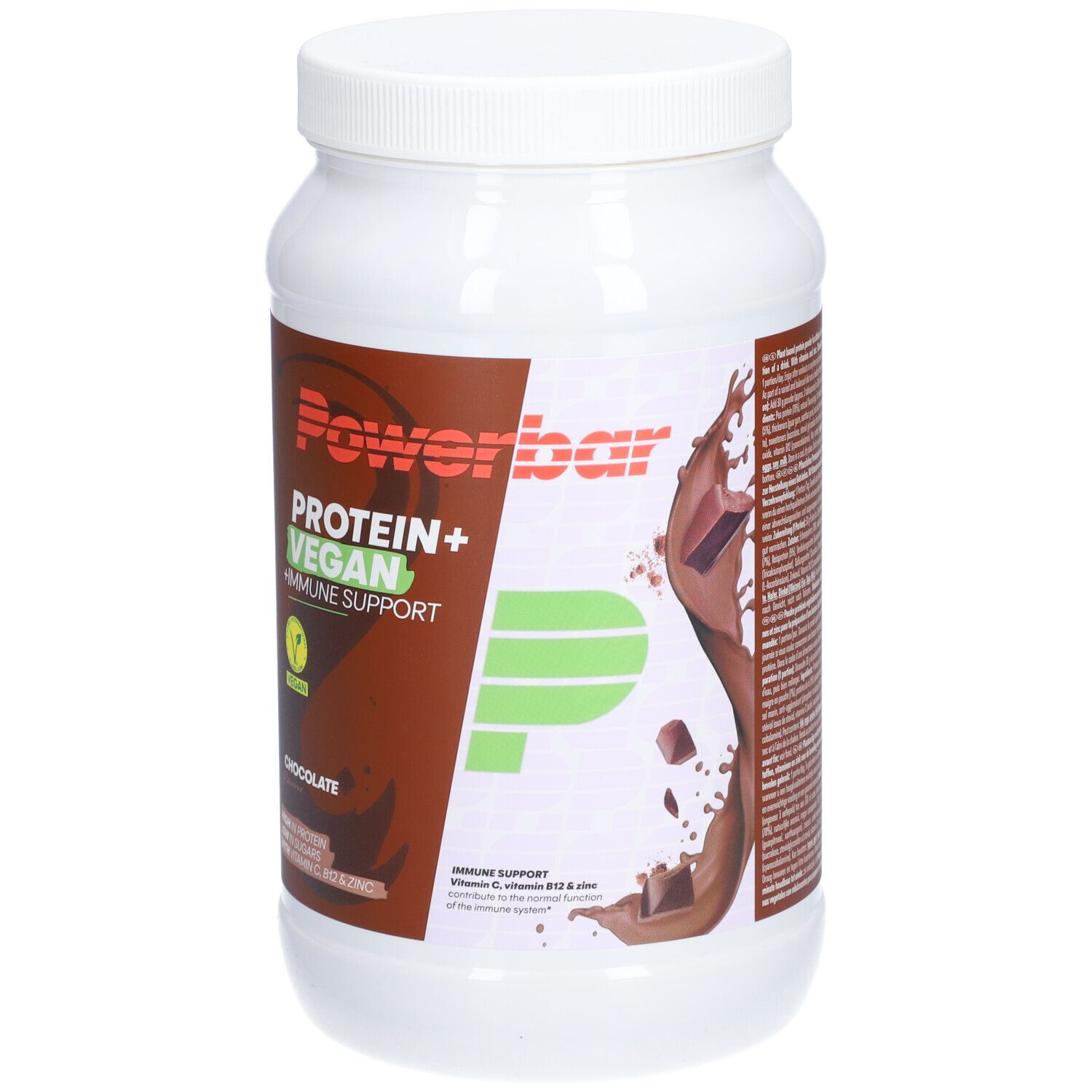 Powerbar® Protein + Vegan Immune Support Pulver Chocolate 570 g - Shop ...