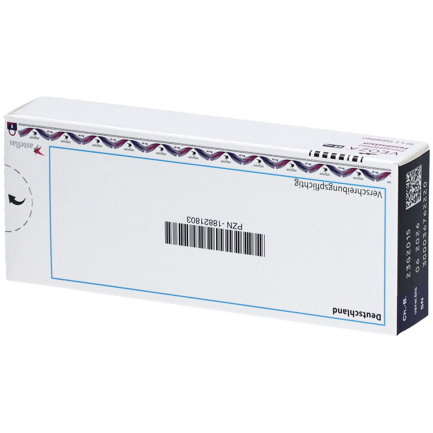 VEOZA 45 mg Filmtabletten 30 St mit dem E-Rezept kaufen - Shop Apotheke