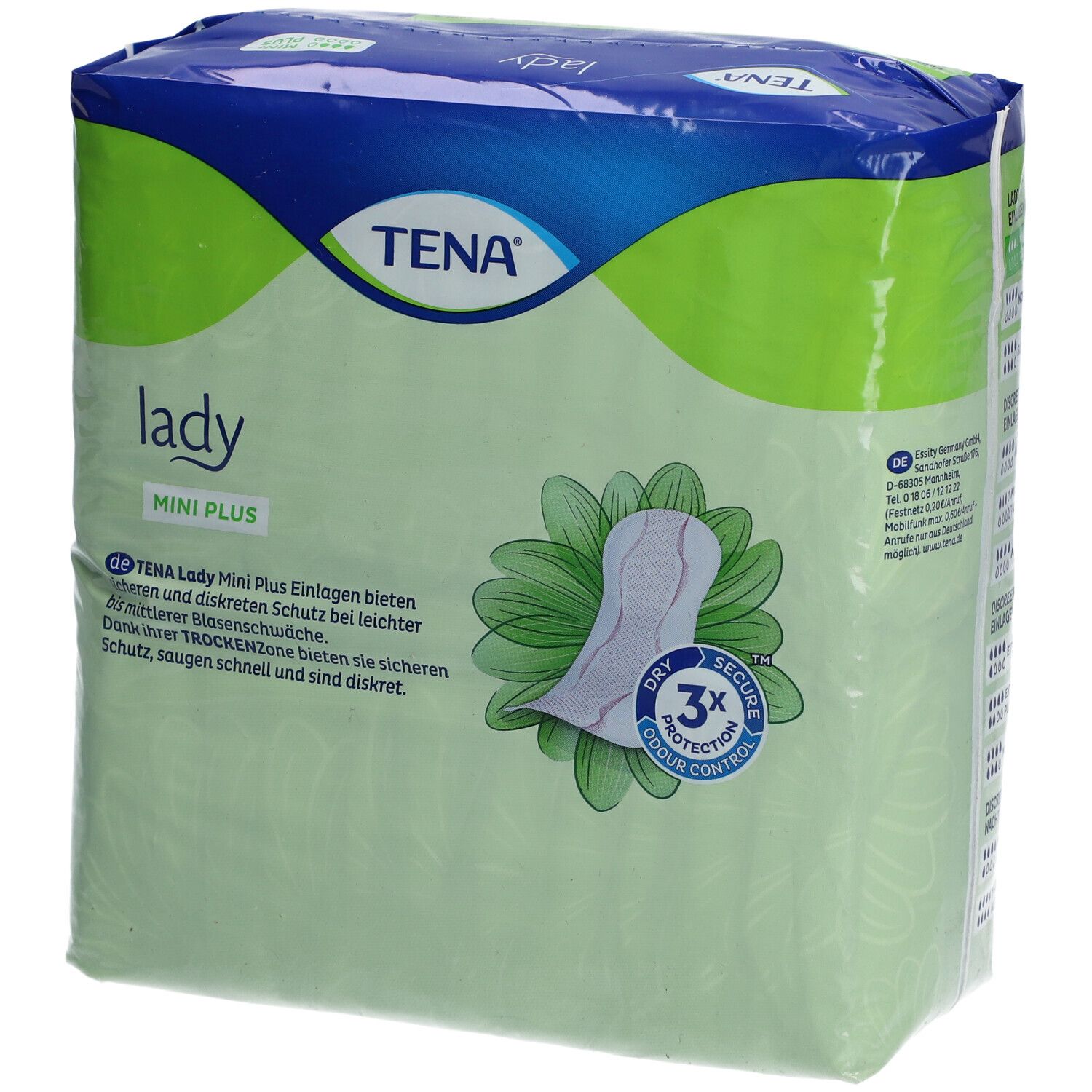 TENA LADY mini plus Inkontinenz Einlagen 24 St - Shop Apotheke