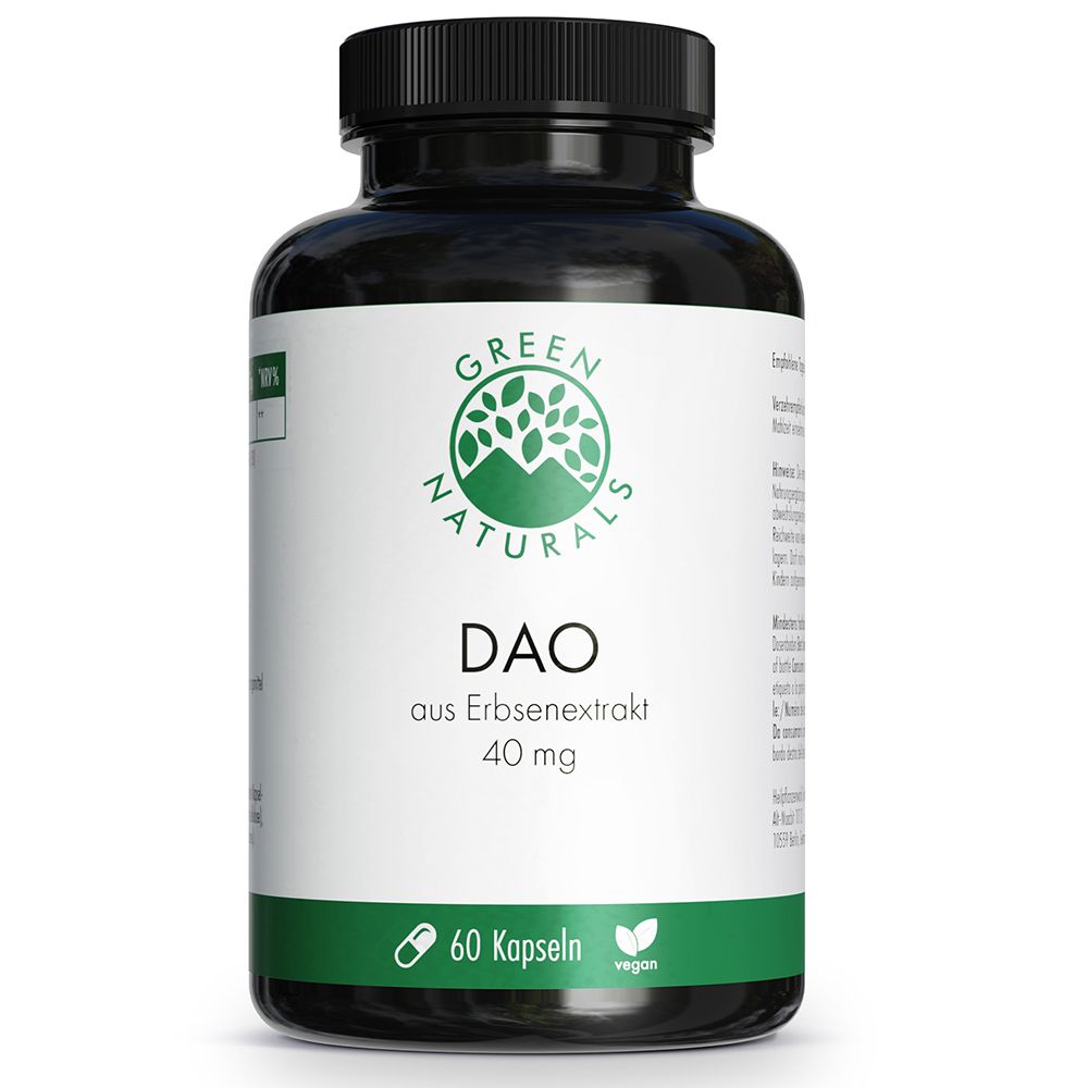 GREEN NATURALS DAO 40 mg vegan 60 St - Shop Apotheke
