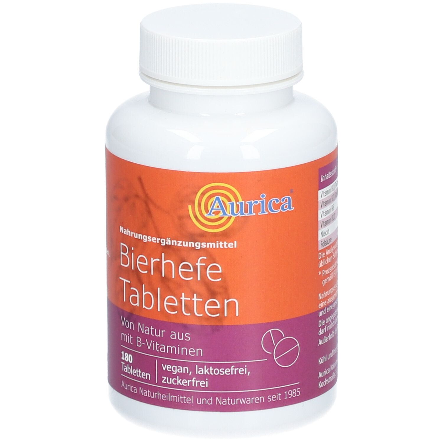 AURICA® Bierhefe Tabletten 180 St - Shop Apotheke