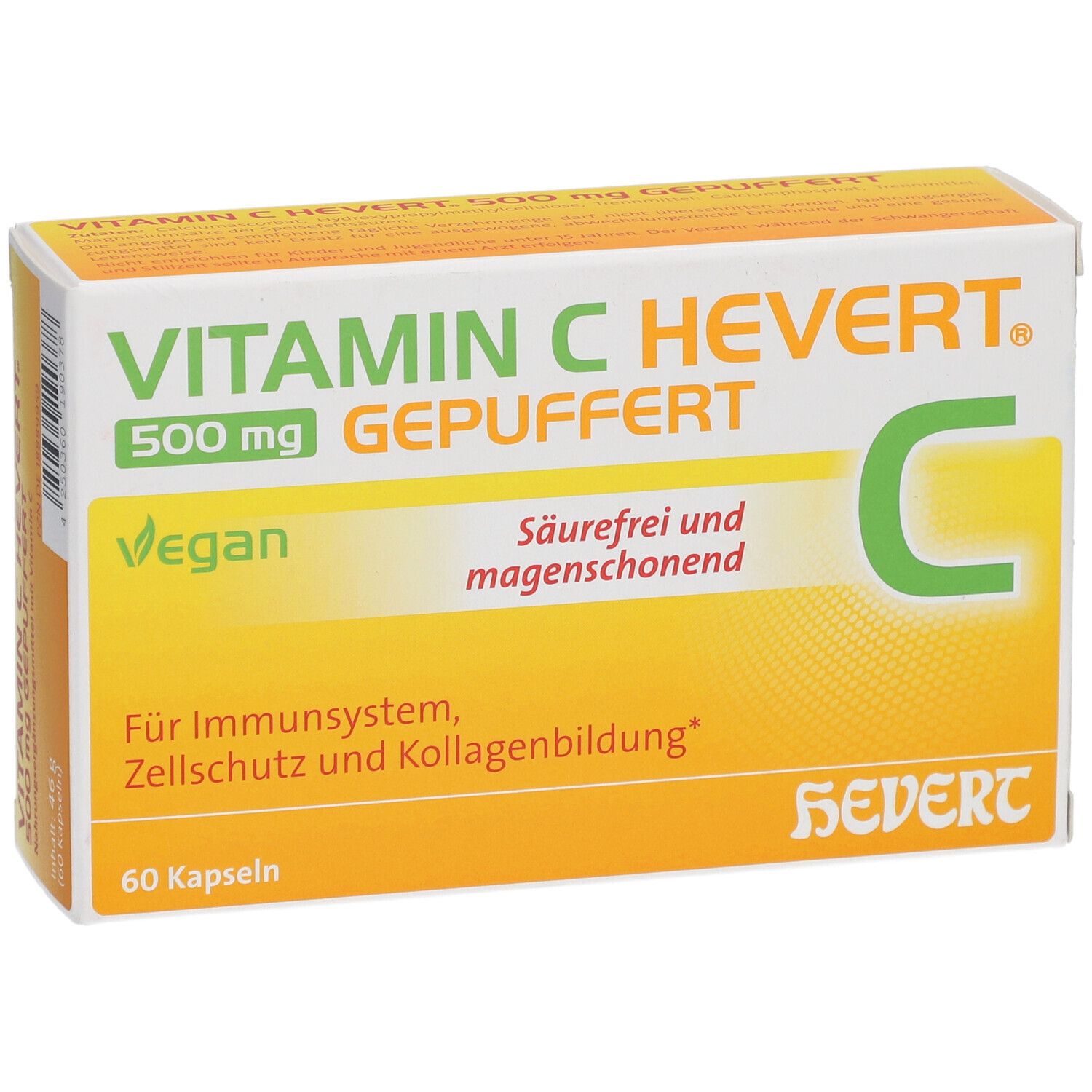 VITAMIN C HEVERT® 500 mg GEPUFFERT 60 St - Shop Apotheke