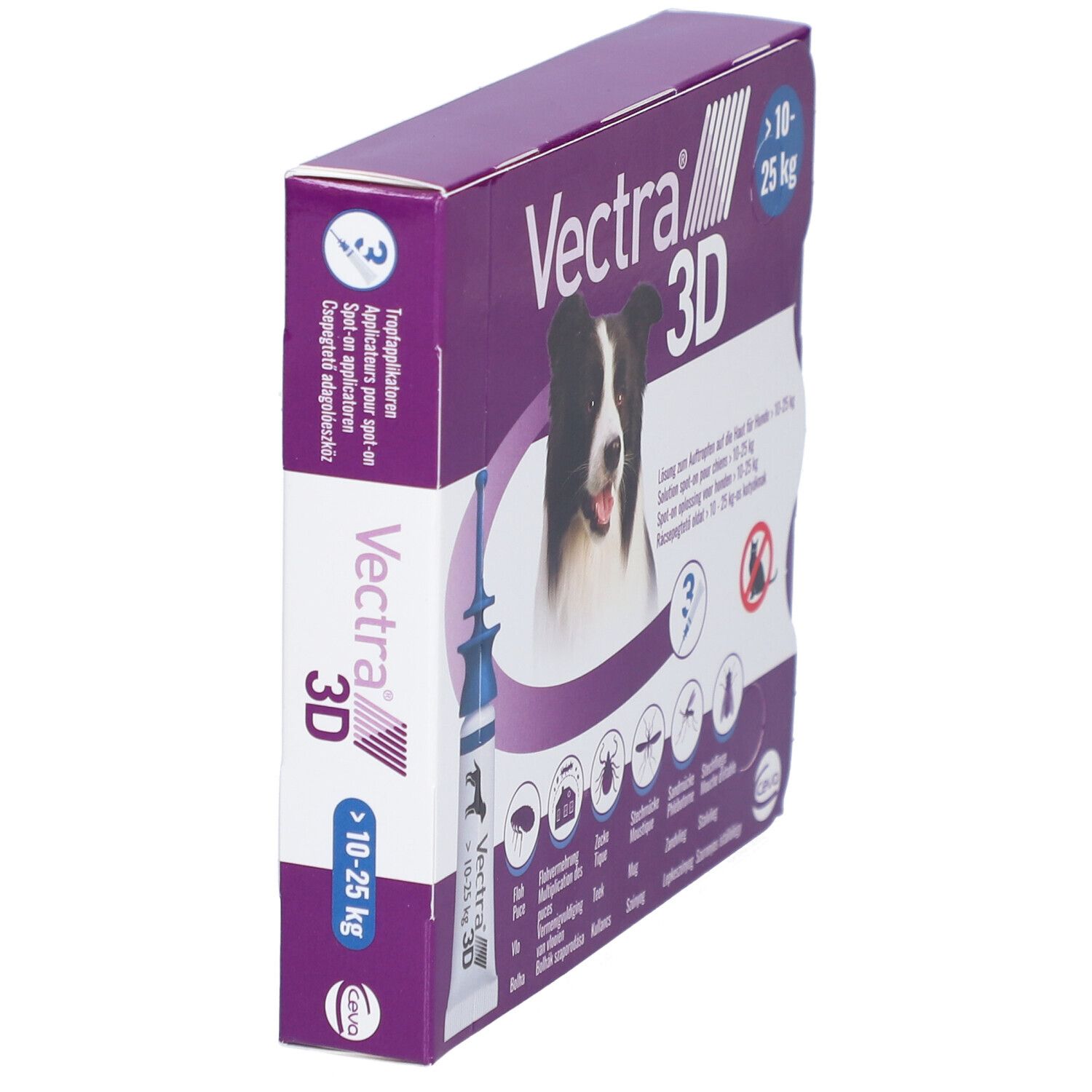Vectra 3D für Hunde über 10-25 kg 3 St - Shop Apotheke