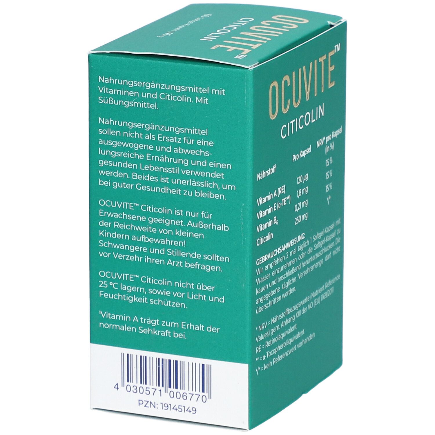 OCUVITE® CITICOLIN 60 St - Shop Apotheke