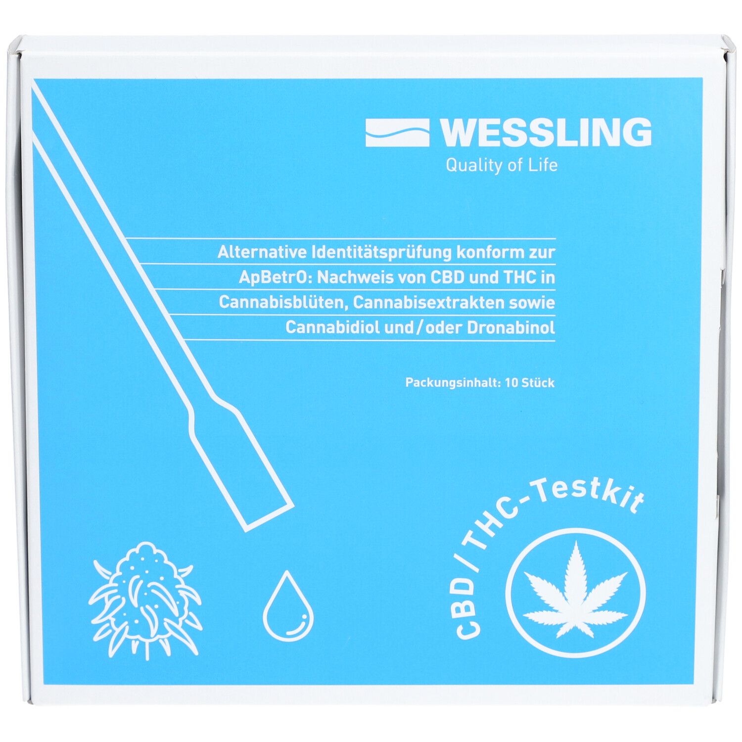 CBD/THC - Testkit 10 St - Shop Apotheke