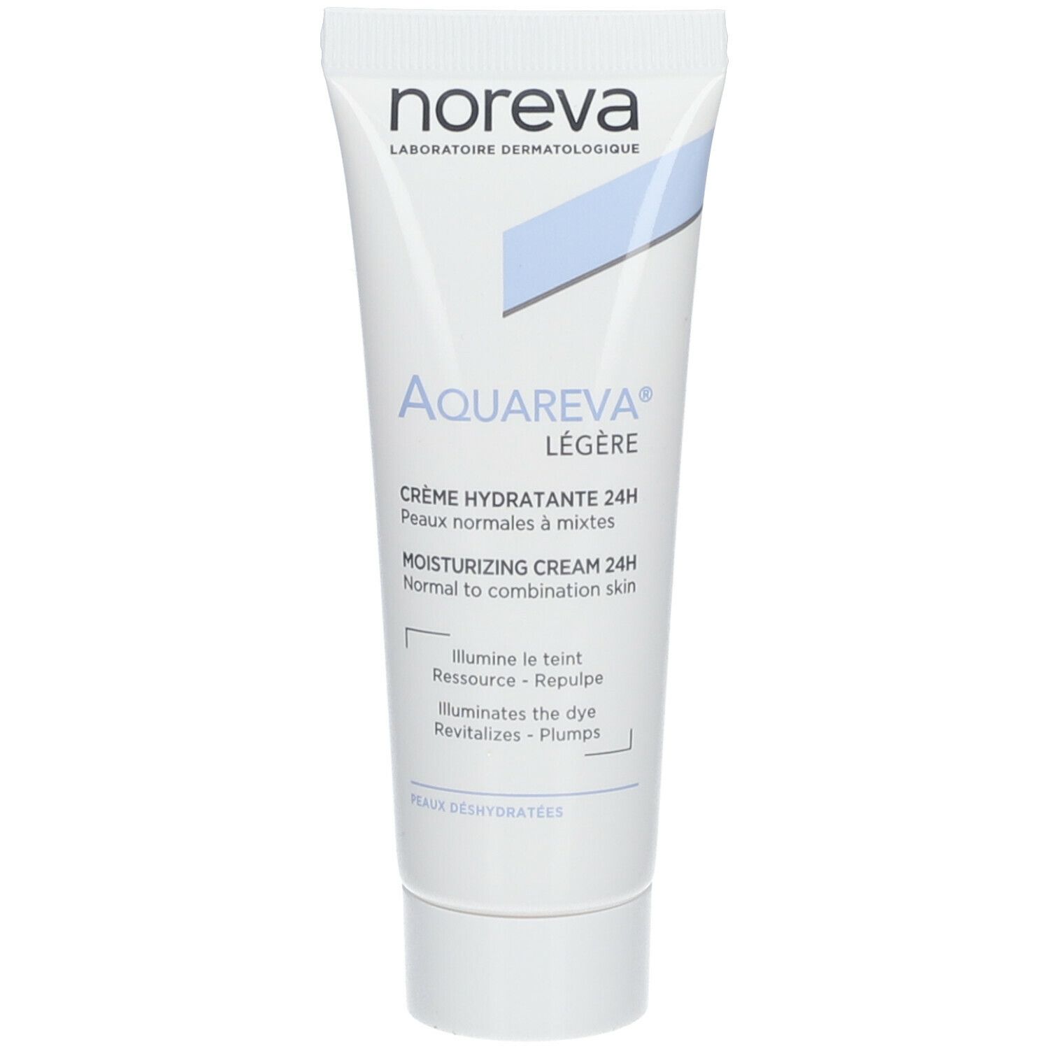 Noreva Laboratoires Aquareva® Crème hydratante texture légère 24h 40 ml ...