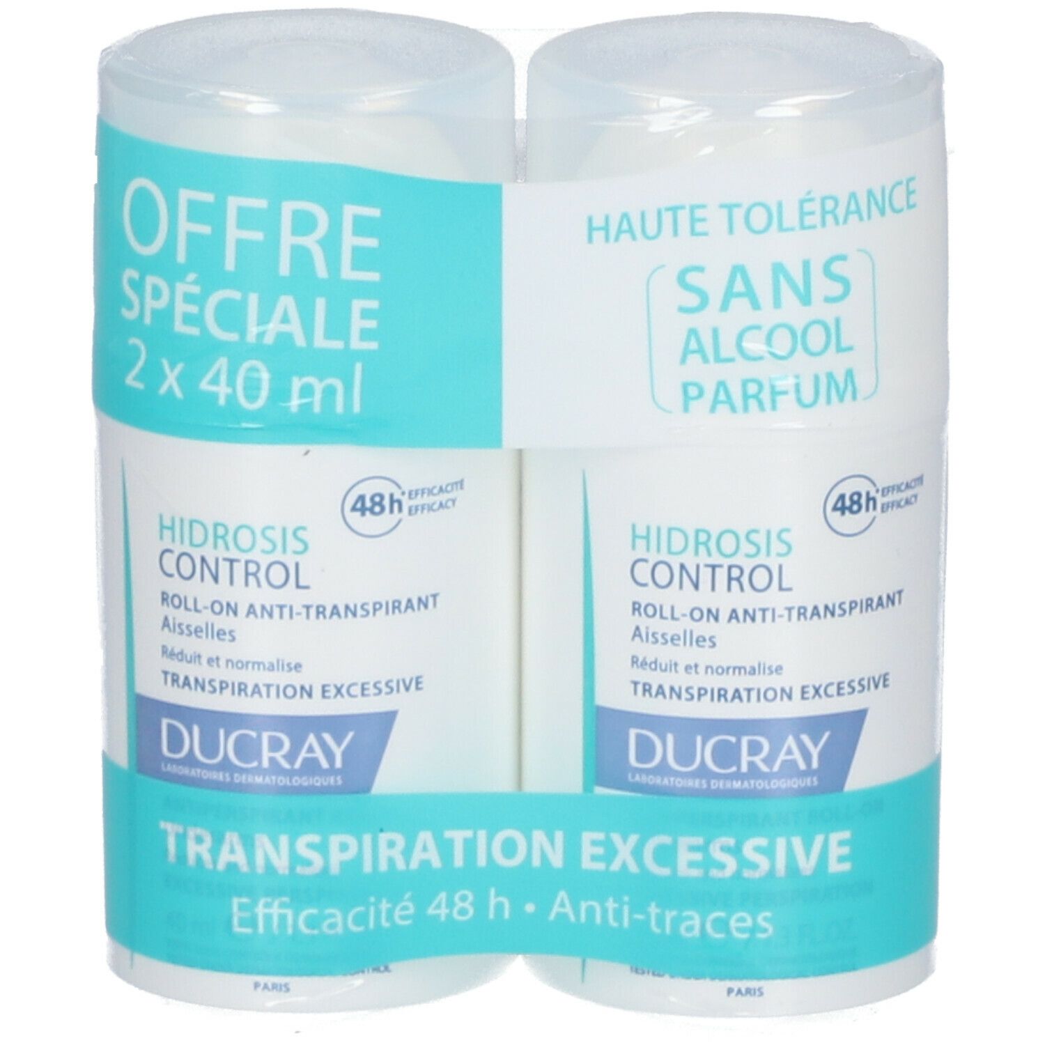 DUCRAY HIDROSIS CONTROL ROLL ON 80 ml - Redcare Apotheke