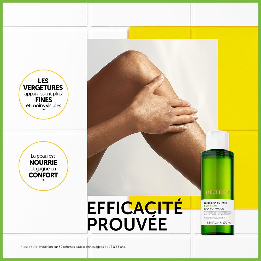DECLÉOR HUILE ANTI-VERGETURES CICA-BOTANIC 100 ml - Redcare Apotheke