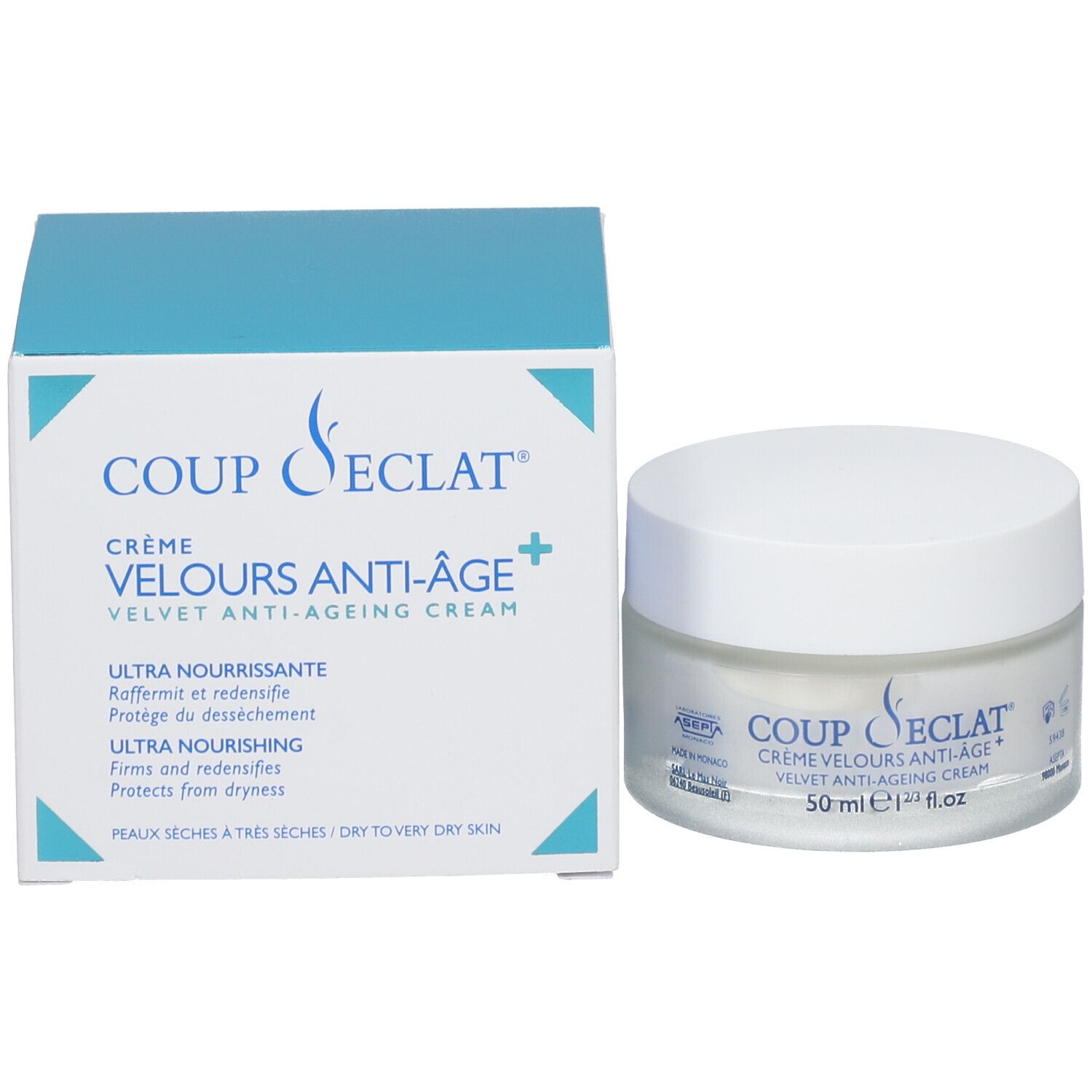 Coup d'Éclat CREME VELOURS ANTI-AGE+ 50 ml - Redcare Apotheke