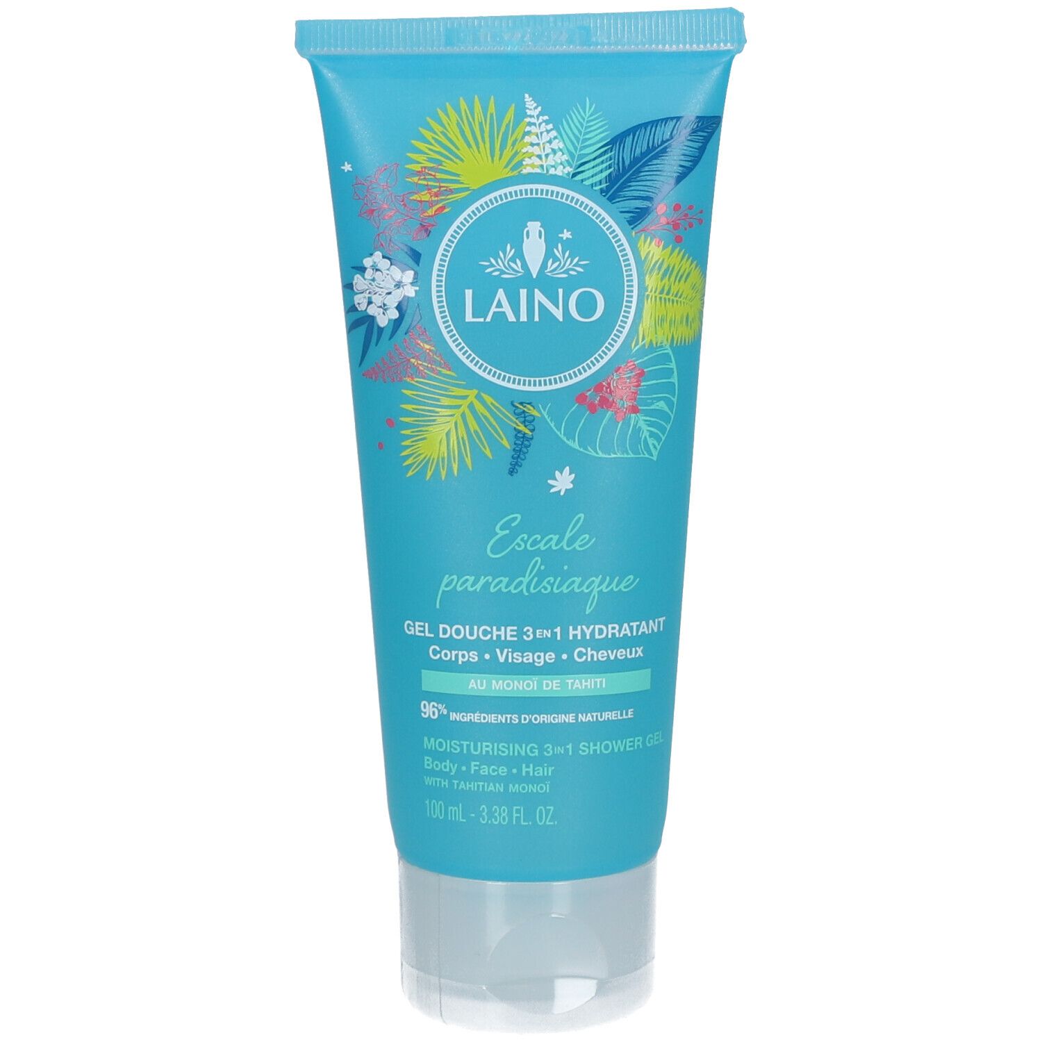 LAINO 3 in 1 Dusch-Shampoo Monoï de Tahiti AO 100 ml - Shop Apotheke