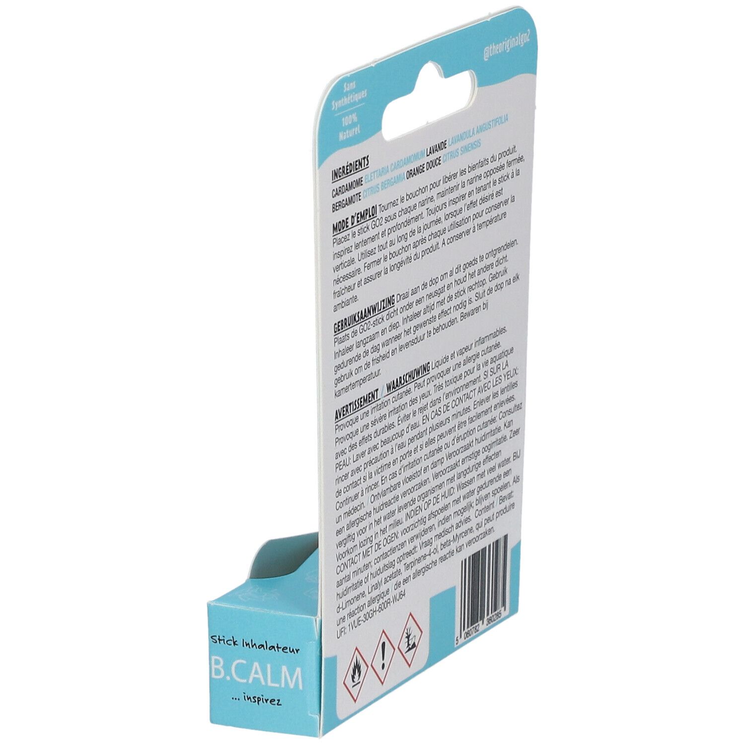 GO2® Stick inhalateur B.Calm 1 ml - shop-pharmacie.fr