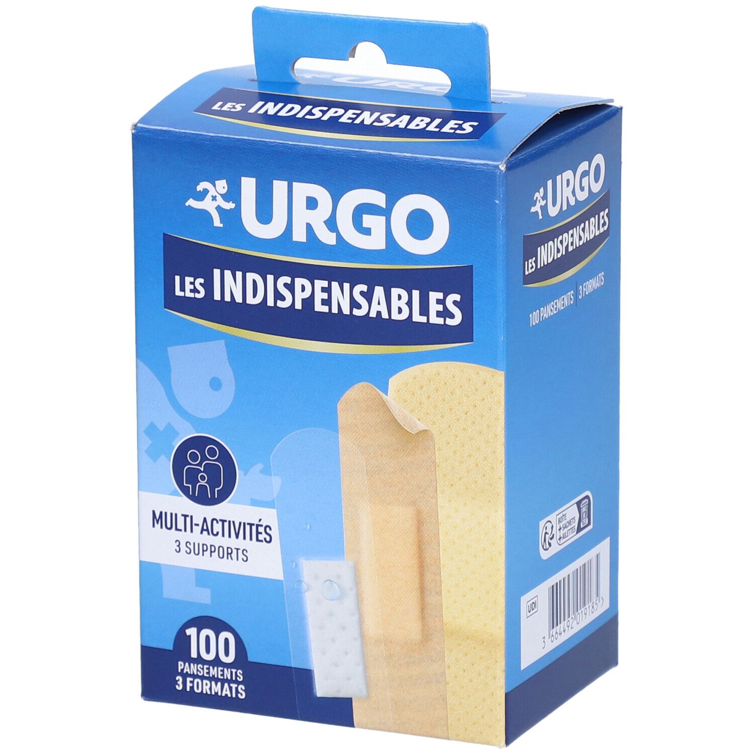 Urgo Les Indispensables Pansements 100 pc(s) - Farmaline