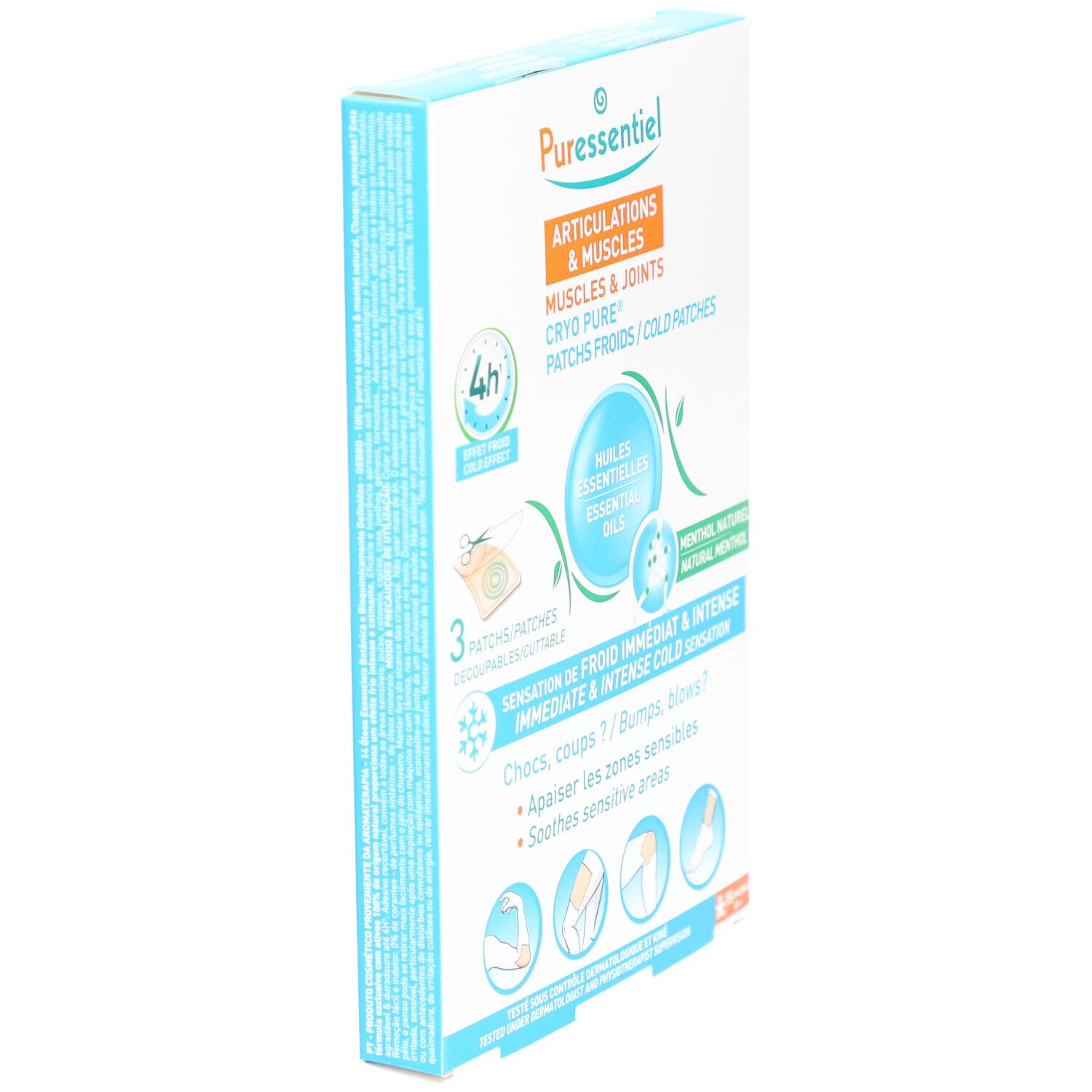 Puressentiel® Cryo Pur patch réfrigérant pour les articulations et les ...