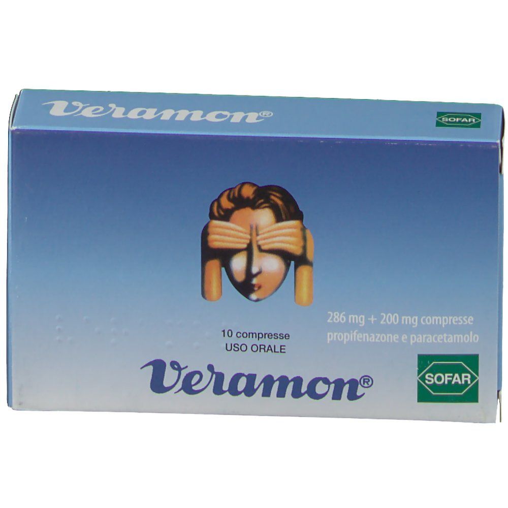 Veramon® 286 mg+200 mg 10 pz | Redcare