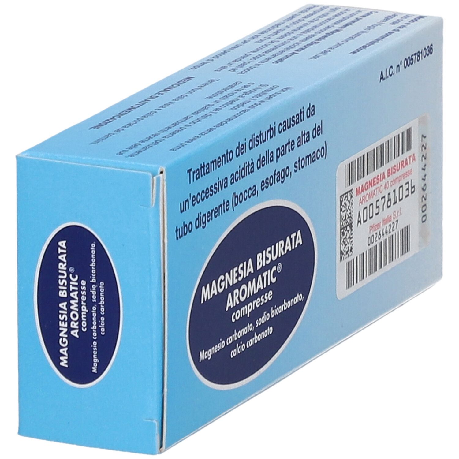 Magnesia Bisurata Aromatic® Compresse 40 pz | Redcare
