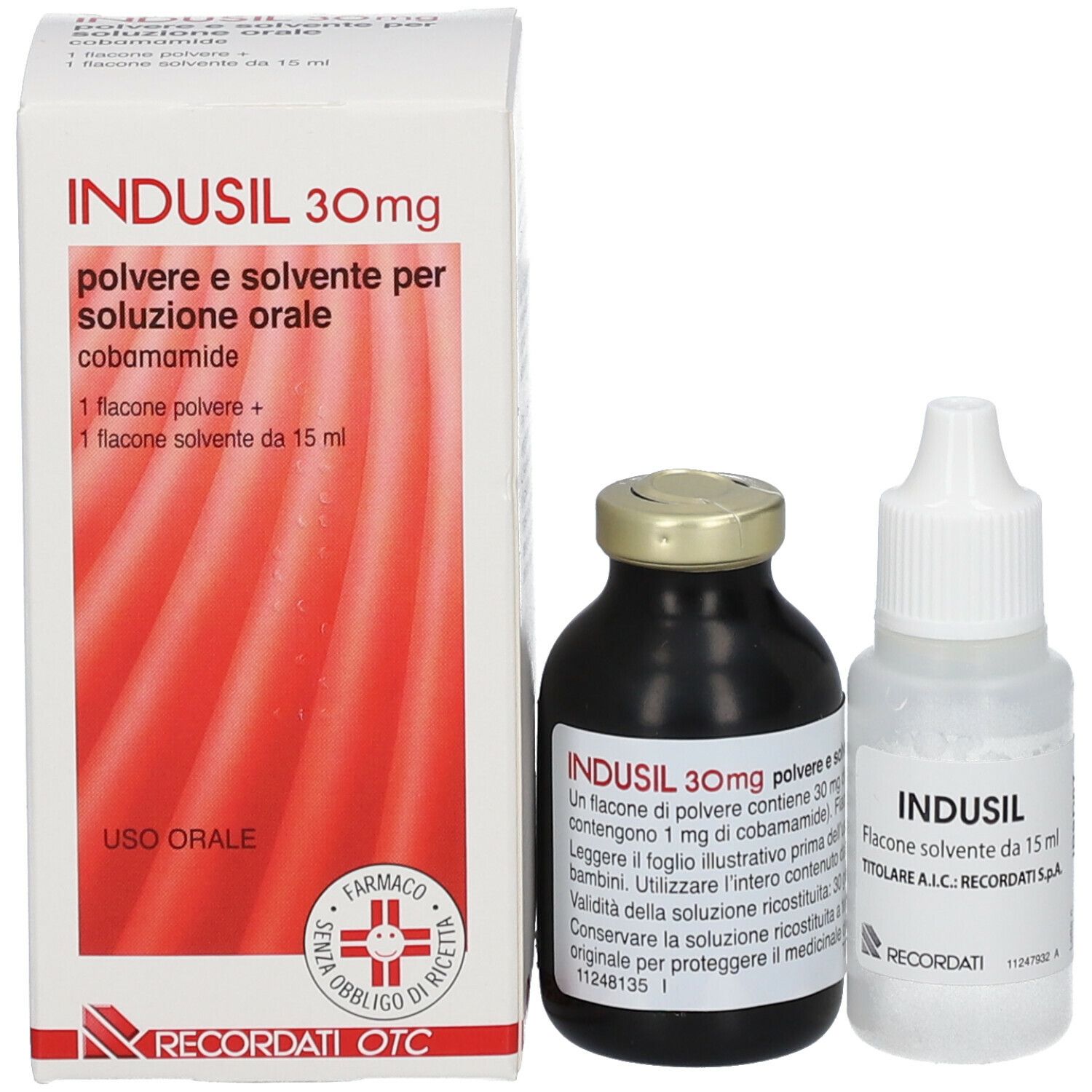 INDUSIL 30 mg Polvere e Solvente per Soluzione Orale 1 pz | Redcare