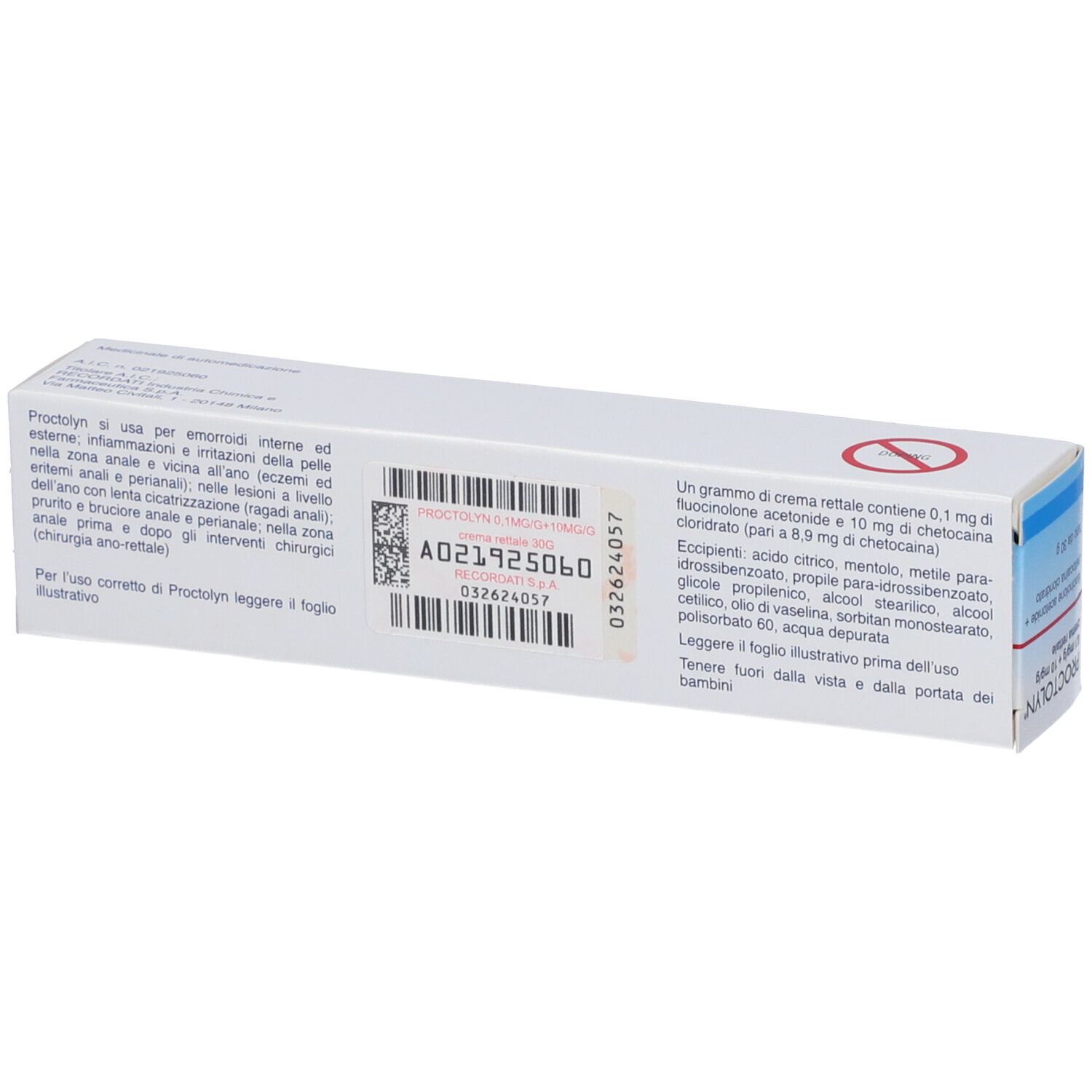 Proctolyn® 0,1 mg/g + 10 mg/g Crema Rettale 30 g | Redcare