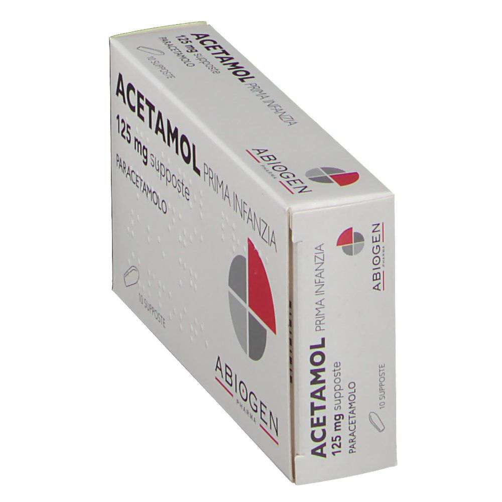 ACETAMOL Prima Infanzia 125 mg supposte 10 pz | Redcare
