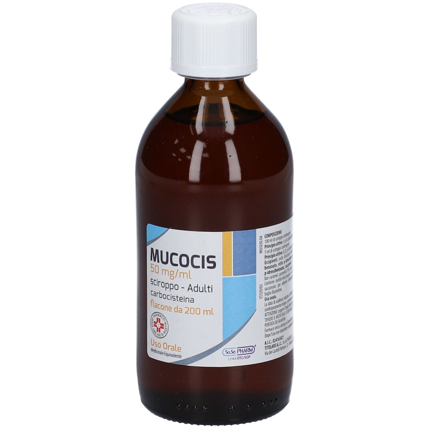 MUCOSIS Adulti 50 mg/ml Sciroppo 200 ml | Redcare
