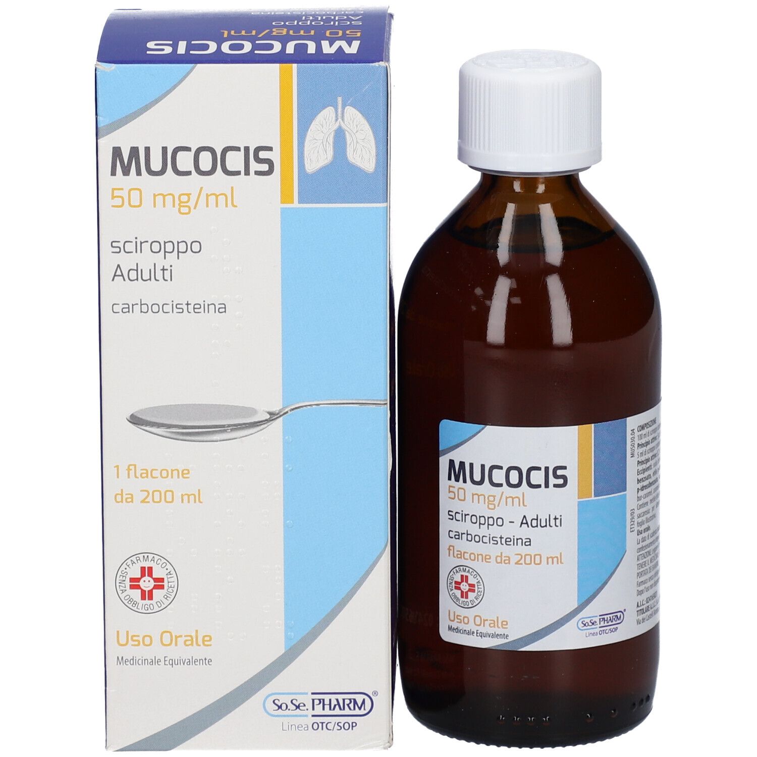 MUCOSIS Adulti 50 mg/ml Sciroppo 200 ml | Redcare