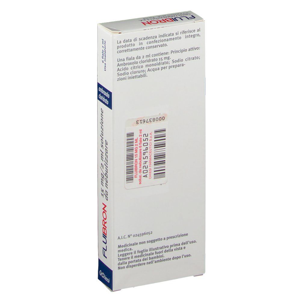 FLUIBRON per Aerosol 6 Fiale 6 pz | Redcare