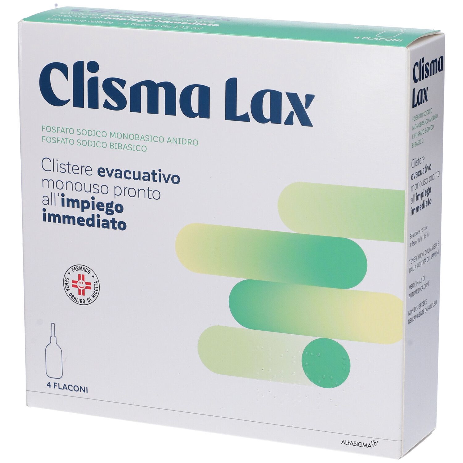 Clisma Lax Soluzione Rettale 4 flaconi da 133 ml 4x133 ml | Redcare