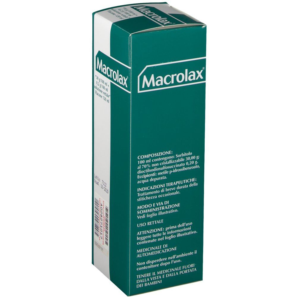 Macrolax® Soluzione Rettale 120 ml | Redcare
