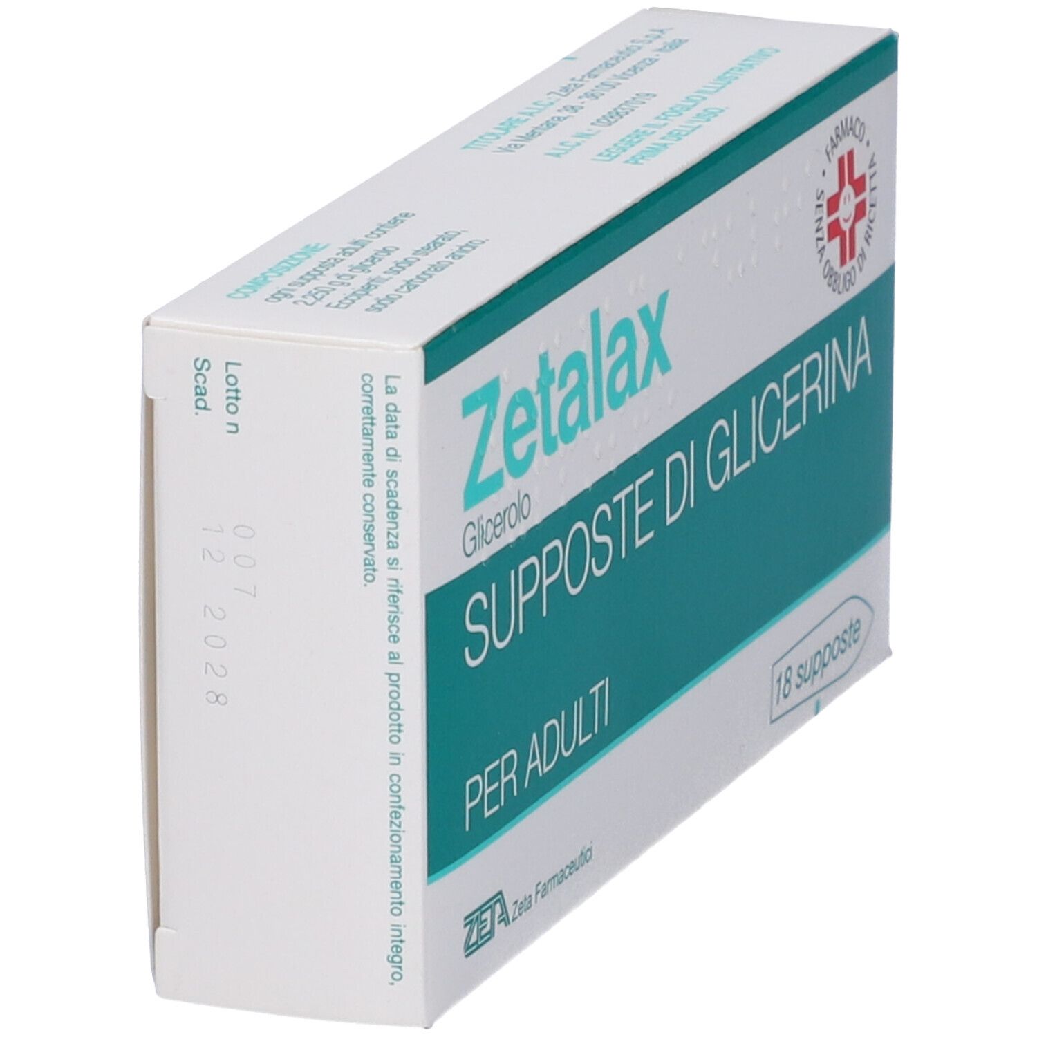 Zetalax Supposte di Glicerina per Adulti 18 pz | Redcare