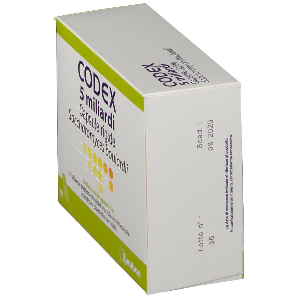 Codex 5 milliardi, Capsule rigide 20 pz | Redcare