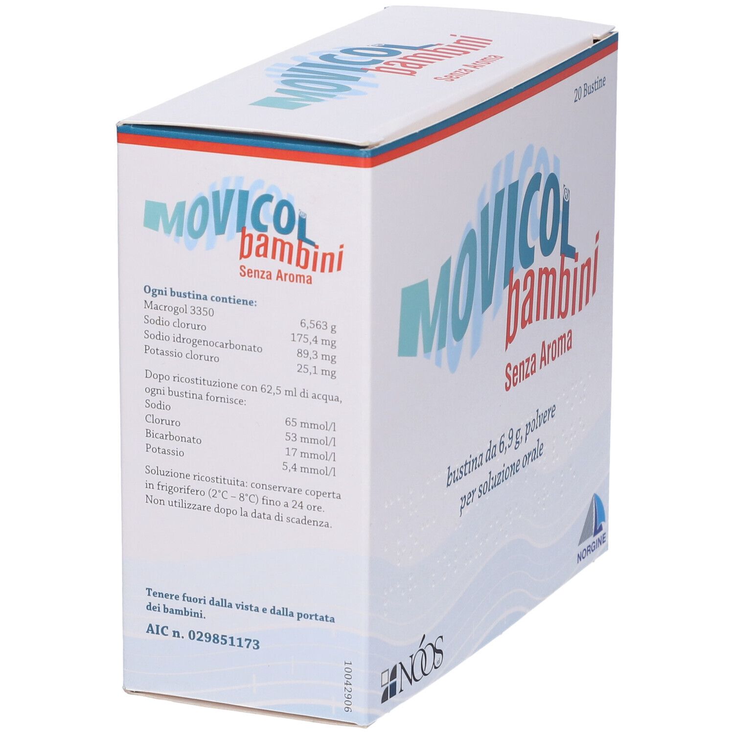 MOVICOL® Bambini senza aroma 20x6,9 g | Redcare