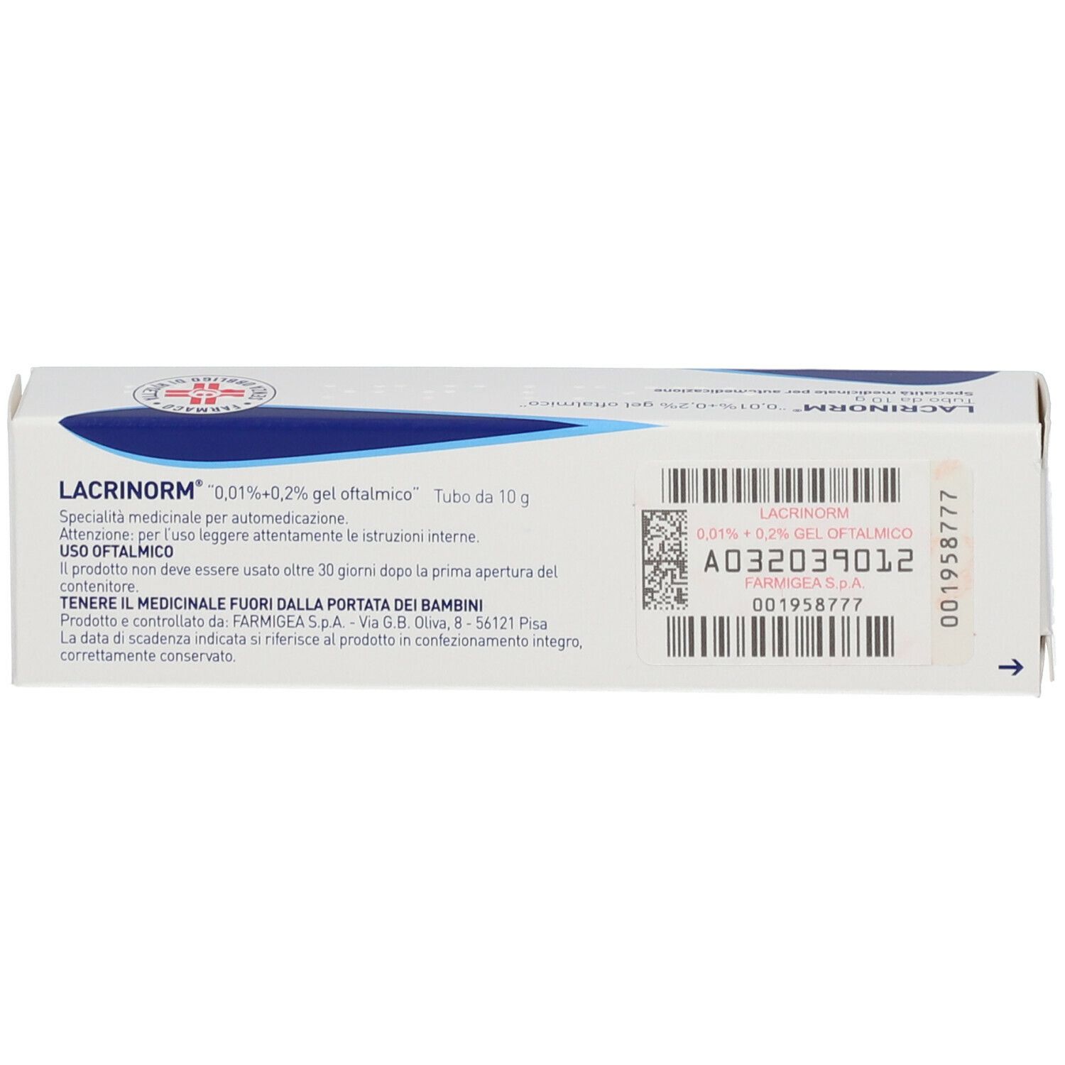 LACRINORM® Gel oftalmico 10 g | Redcare